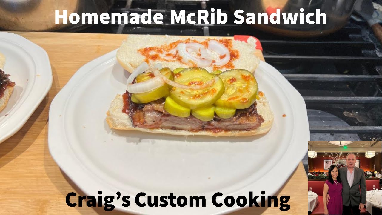 How to Make the Most Mouthwatering McRib at Home! - YouTube