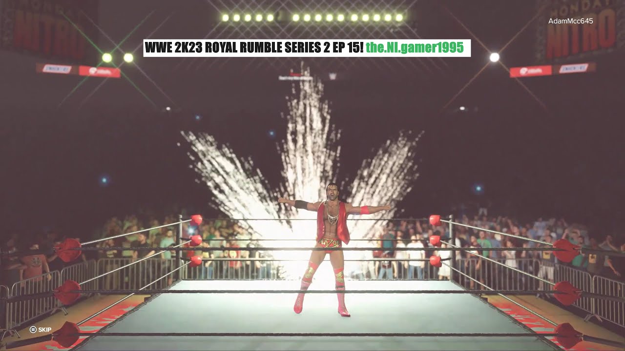 ALL OUT WAR in the LEGENDS RUMBLE! WWE 2K23 royal rumble series series ...