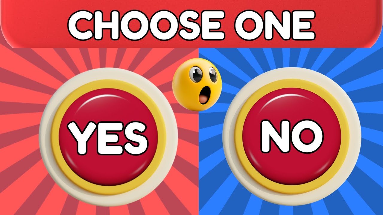 Yes or No Dare Challenge | Choose One 🤔🫡🤢 | Interactive GAMES - YouTube