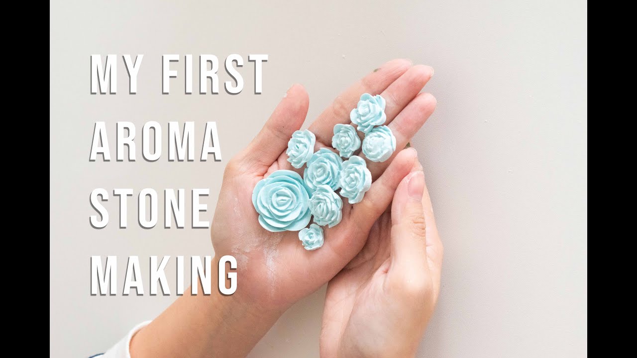 Making Aroma Stones for the FIRST TIME! - YouTube