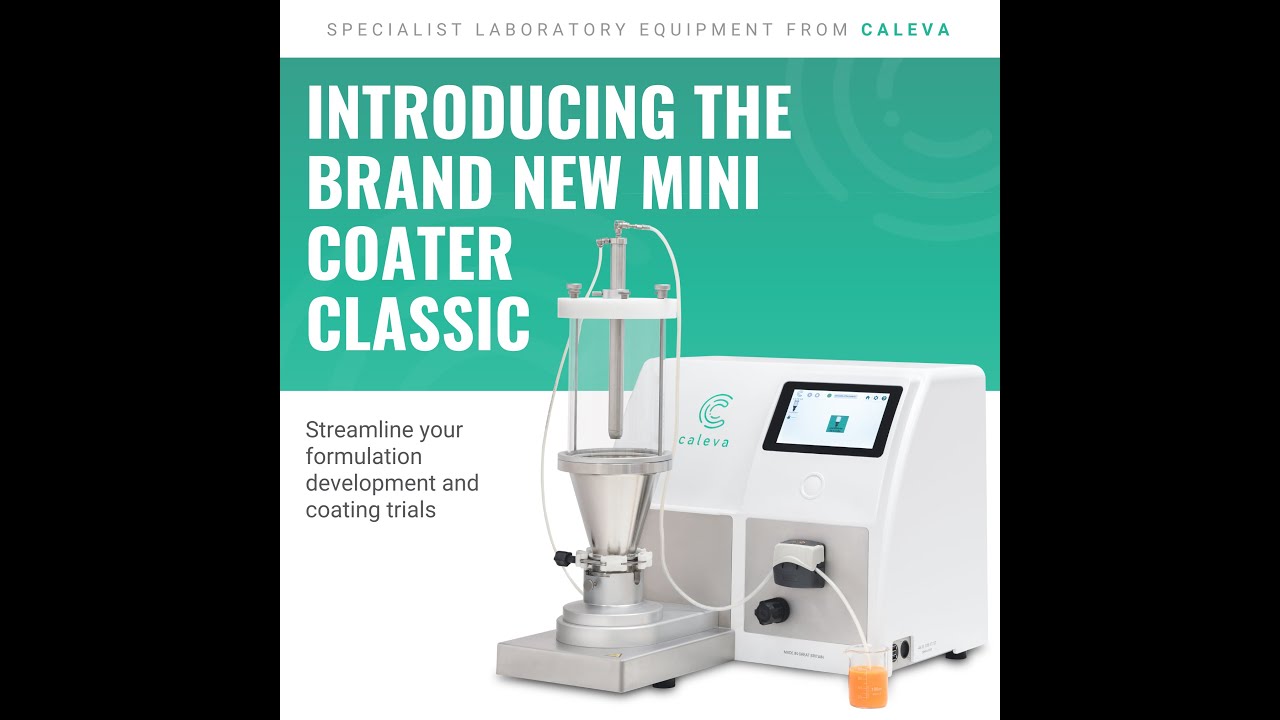 Yeni Caleva Mini Coater Classic - YouTube