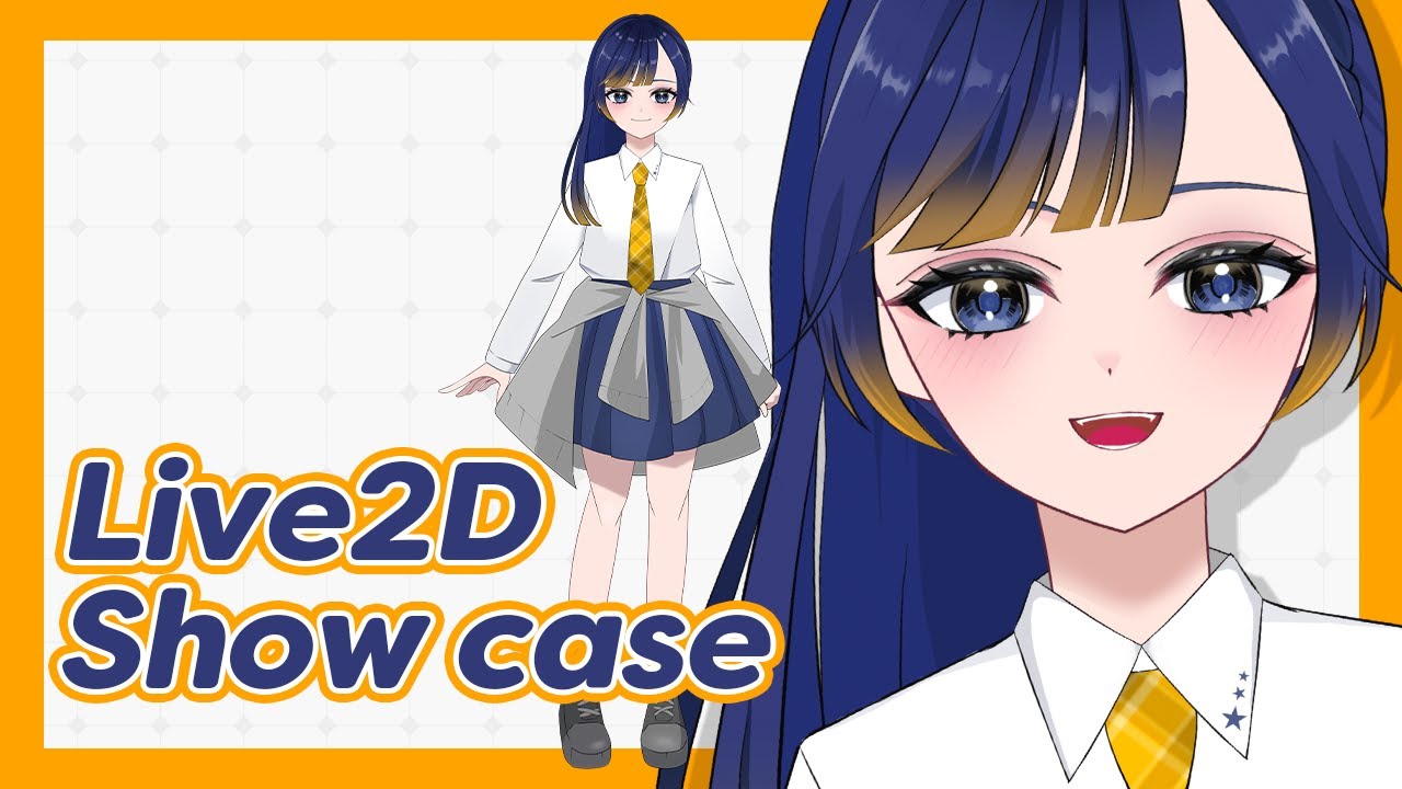 Live2D Showcase 】制服女の子 左肩掛け#live2d #showcase ⋮ nizimaサイトにて販売中！ - YouTube