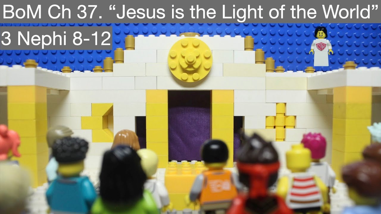 3 Nephi 8-11 | Temple in Bountiful | Jesus Visits the Nephites | LEGO ...
