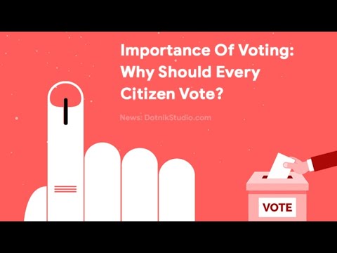 Importance of voting | Why should every citizen vote | P.R education ...