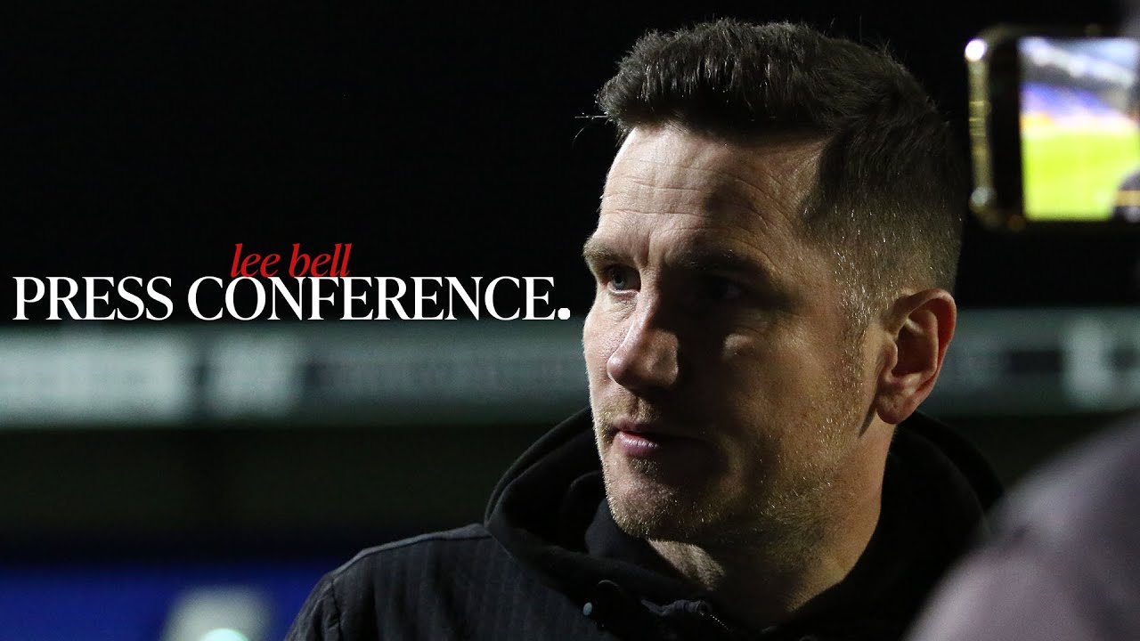 25/26 PRESS CONFERENCE | Lee Bell Previews Our Friday Night Fixture ...