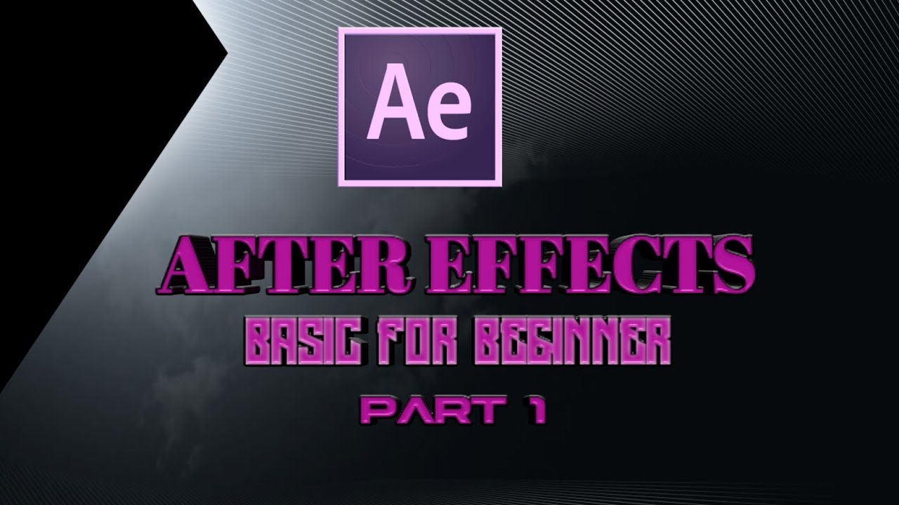 Adobe After Effects Basic Video Editing - YouTube