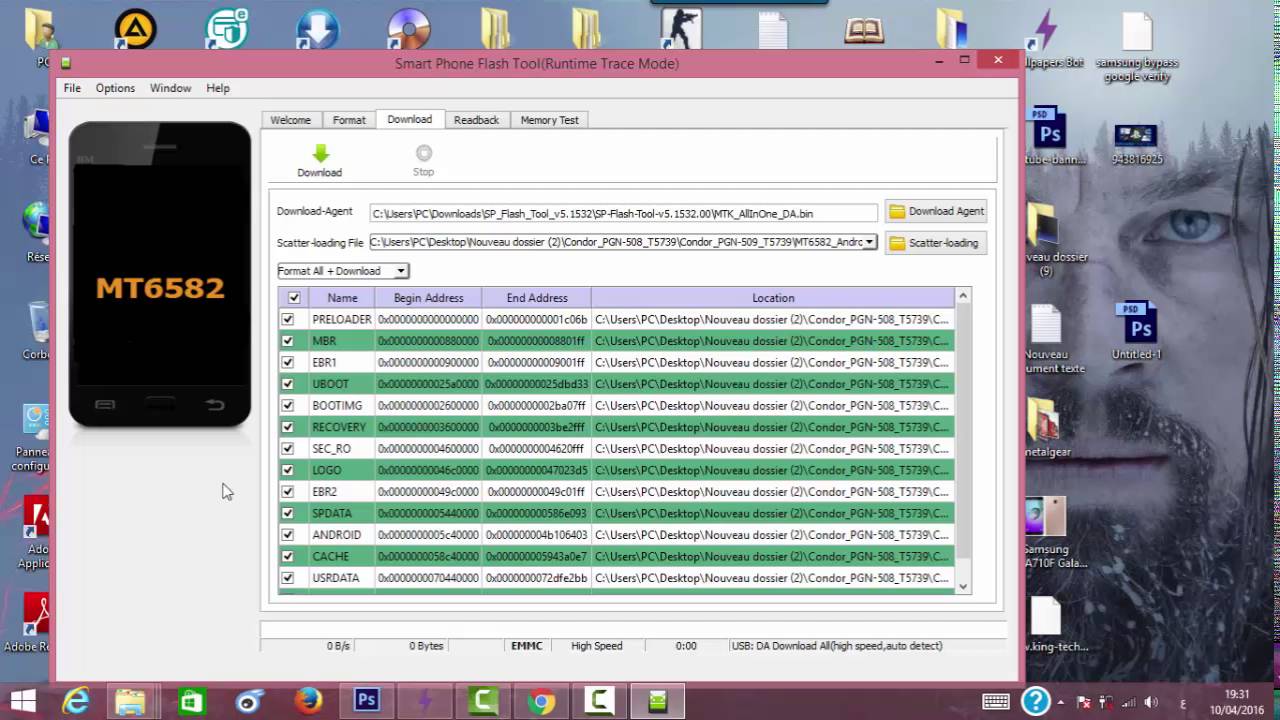 طريقة تمرير روم رسمي لـ Condor C6 Plus PGN-508 - YouTube