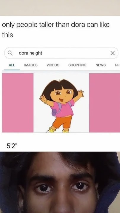 Dora height 😱 ll #shorts - YouTube