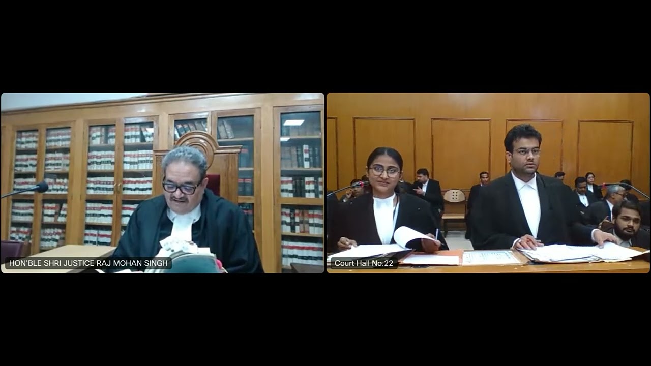 IA Allowed By Shri Justice Raj Mohan | Appearance On Behalf Of Senior ...