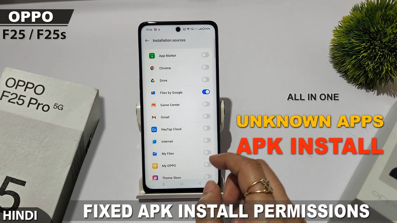 How to enable apk permission in oppo f25 pro 5g, f25s | oppo f25 pro me ...