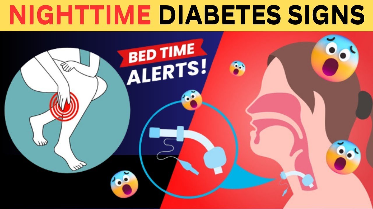 NIGHTTIME DIABETES CLUE'S: 7 Red Flags For Your Health - YouTube