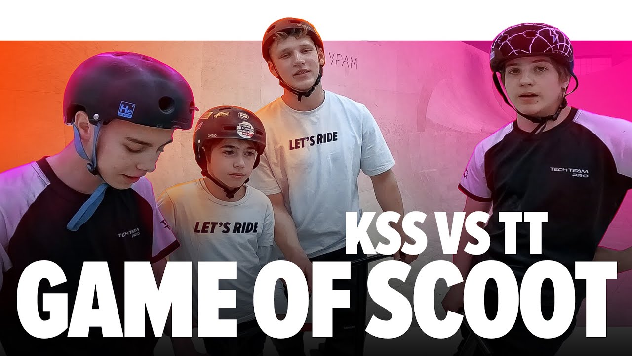 KSS VS TECH TEAM | Game of Scoot - YouTube