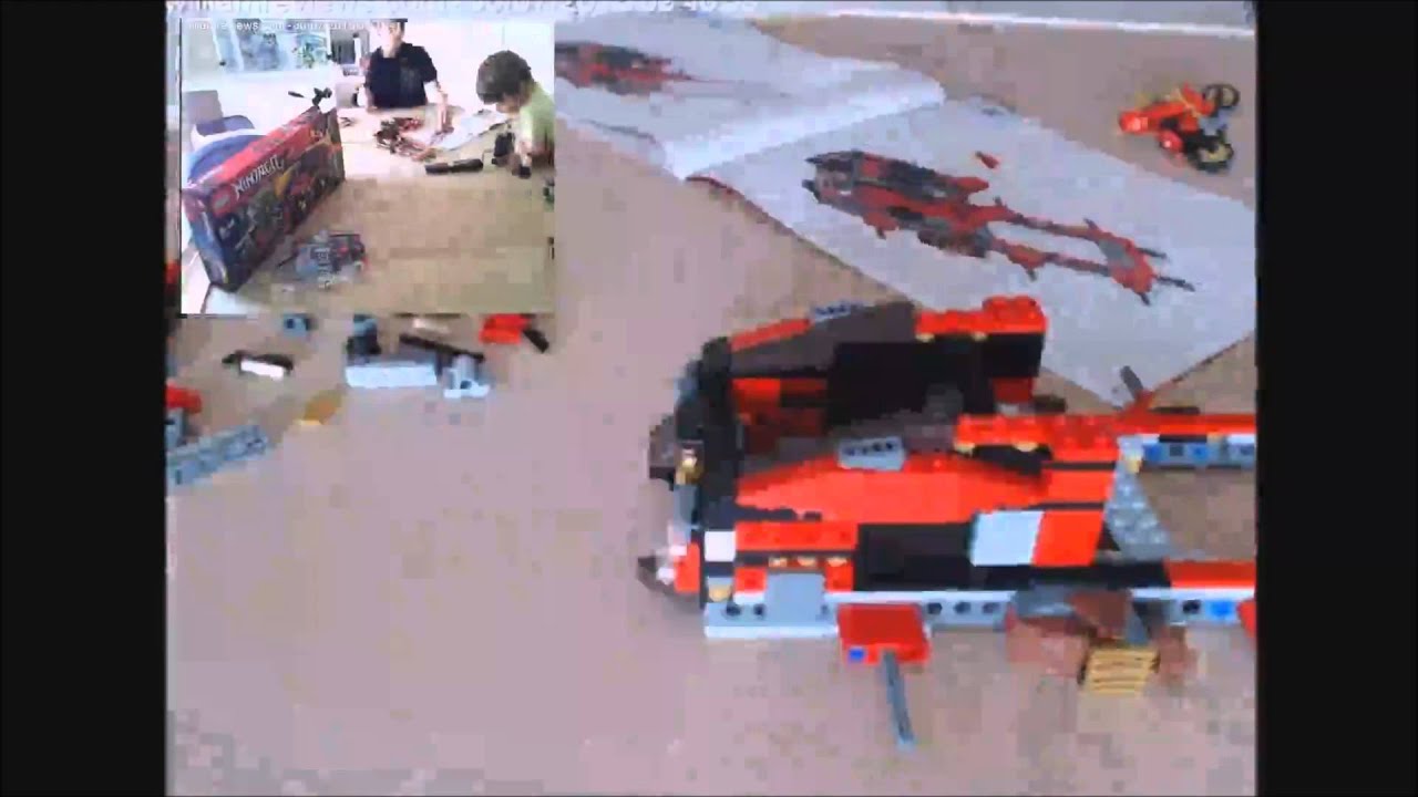 WilliamReviews.com - Lego 70750 - Ninjago - Ninja DBX - Time Lapse ...