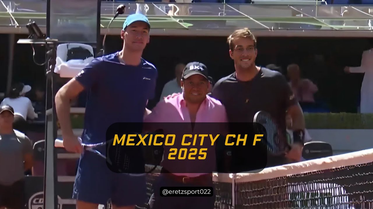 Mexico City Challenger 2025 F: Luka Pavlovic [Alt] vs. Felipe Meligeni ...