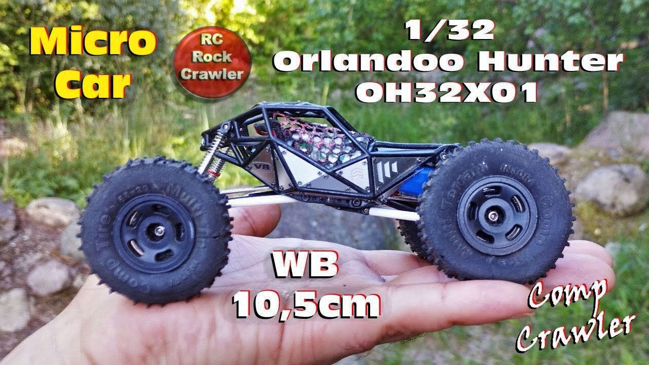 1/32 Orlandoo Hunter OH32x01 Large Comp Crawler Tires Added brass ...
