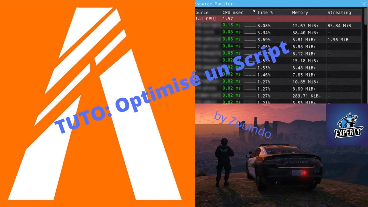 TUTO FiveM: optimisé un script rapidement - YouTube