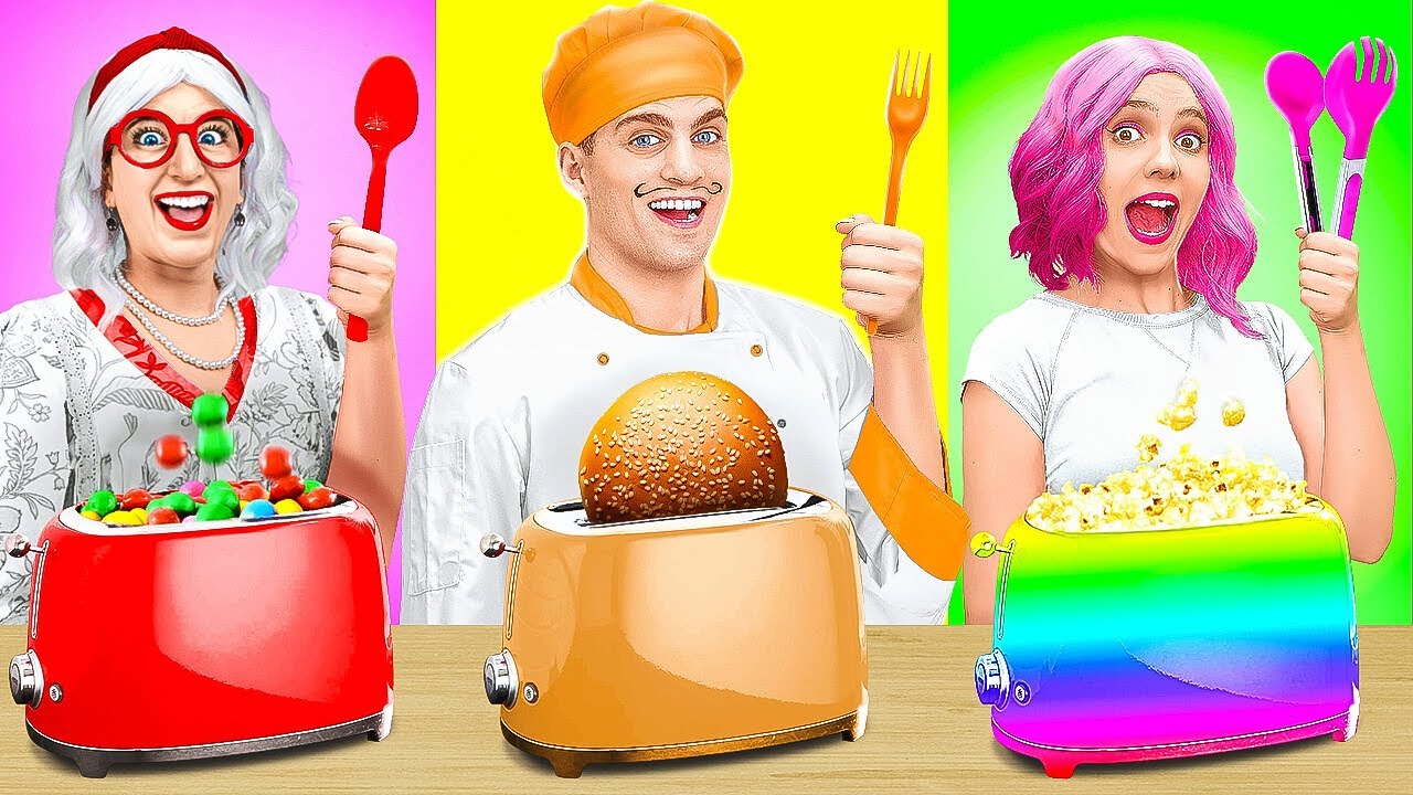 Me VS Granny cooking challenge. Funny Kitchen stories by Laugh Lagoon ...