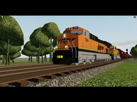 BNSF Grain Train Roblox Southline District RO-Scale - YouTube
