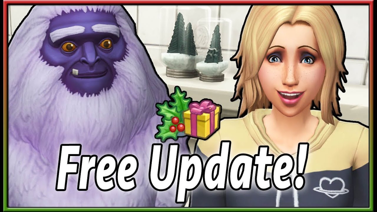 ⛄️🔊 ALEXA, Play The Sims 4. | Free Holiday Update Overview (December ...