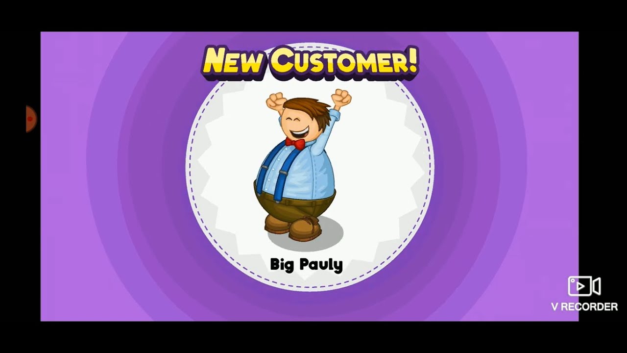 Papa's Pizzeria HD (Day 26) - Big Pauly - YouTube
