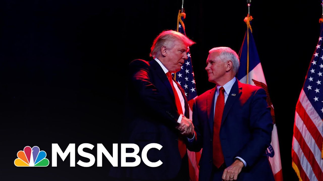 Mike Pence To Take Over Donald Trump's Transition Team | MSNBC - YouTube