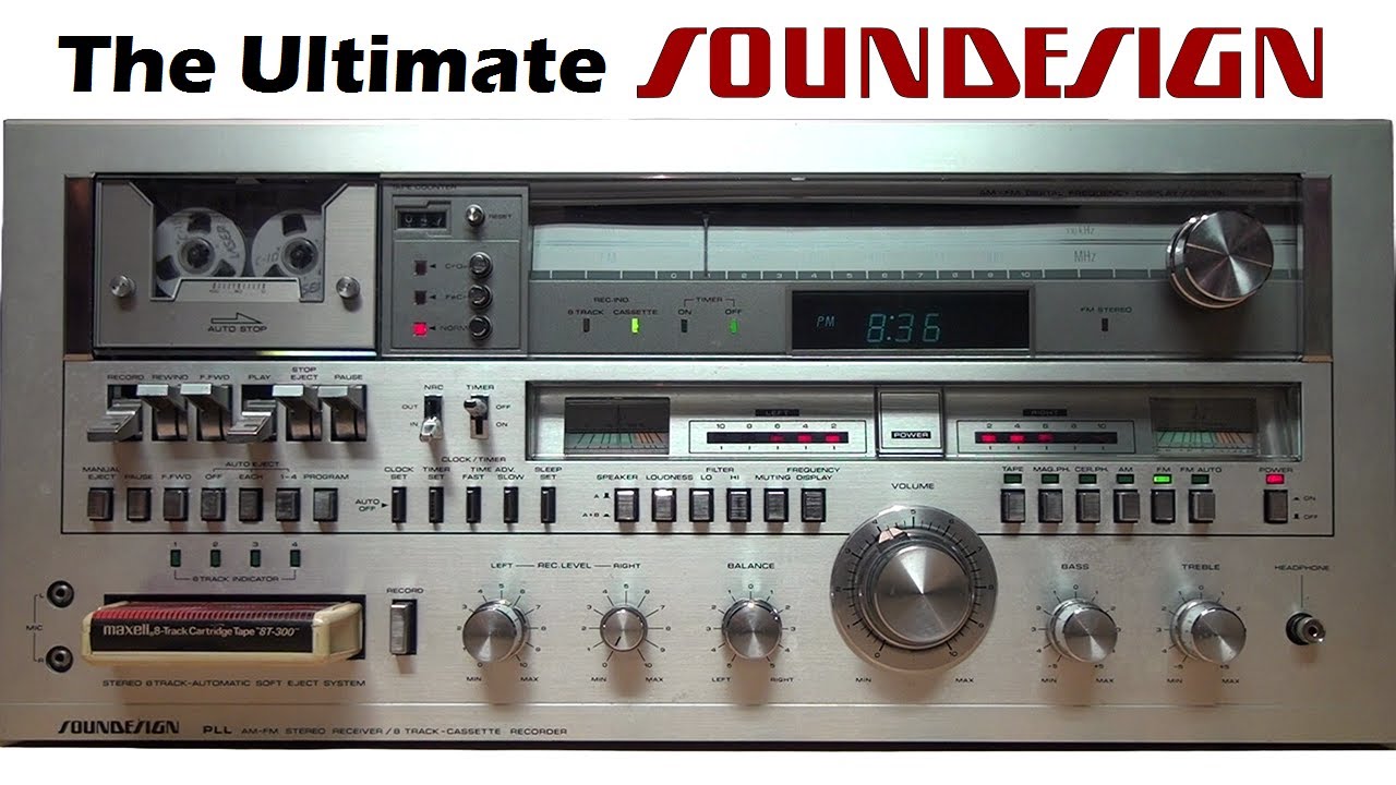 The ultimate vintage hi-fi system - Soundesign 5988 - YouTube