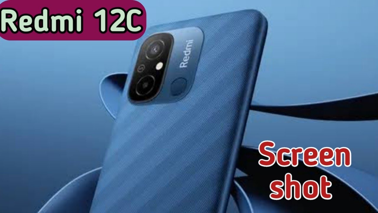 Redmi 12C Screenshot Setting, Long Screenshot In Redmi 12C, How To Take ...