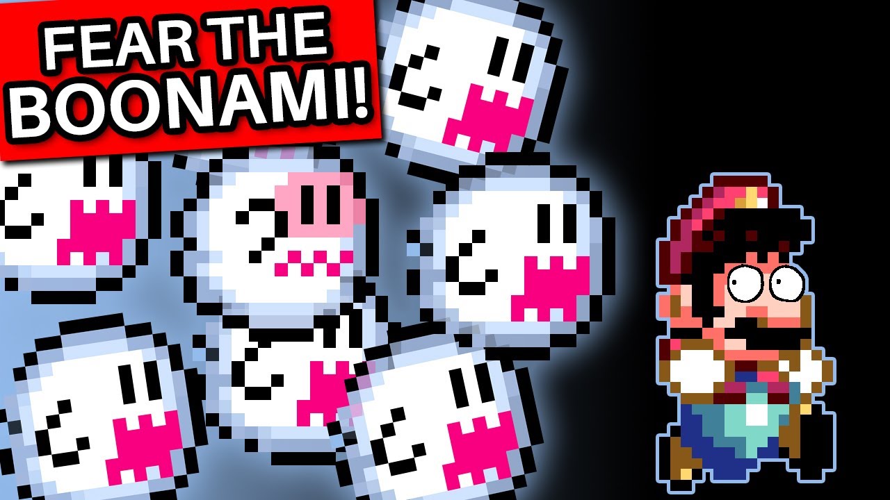 This Boo Tsunami is Absolutely Absurd in Super Mario Maker 2 - YouTube