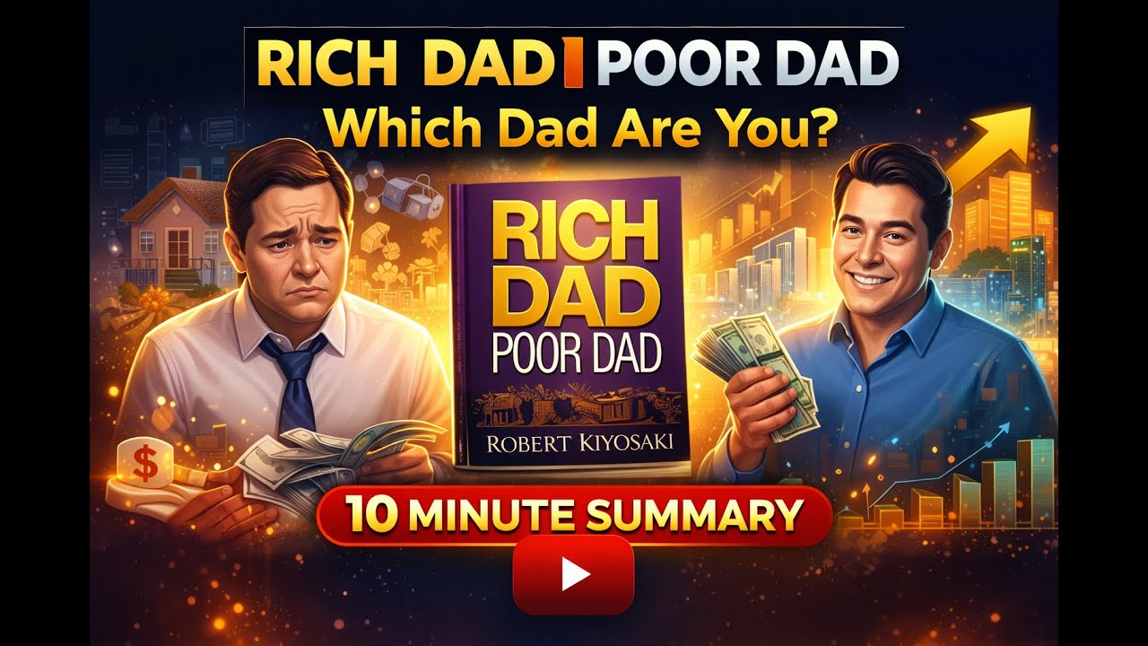 Rich Dad Poor Dad Book Summary (10 Minutes That Can Change Your ...