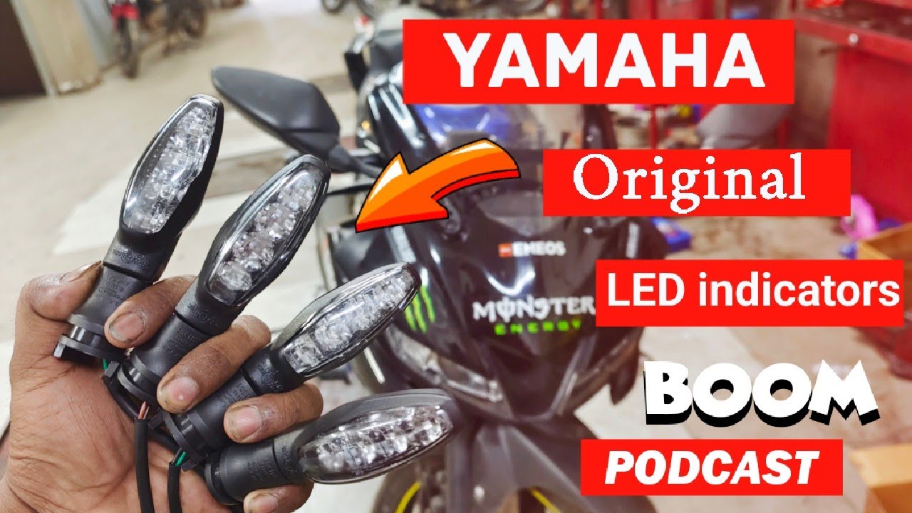 Yamaha Led indicator😘 || R15 v3 led indicator || Original Yamaha Led ...