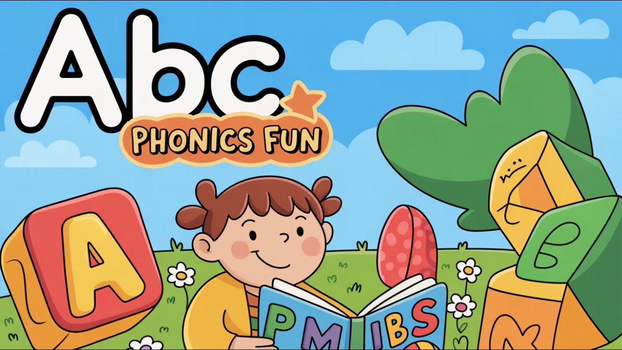 🎵 ABC Phonics Song for Kids Preschoolers – Fun Alphabet Sounds & Two ...