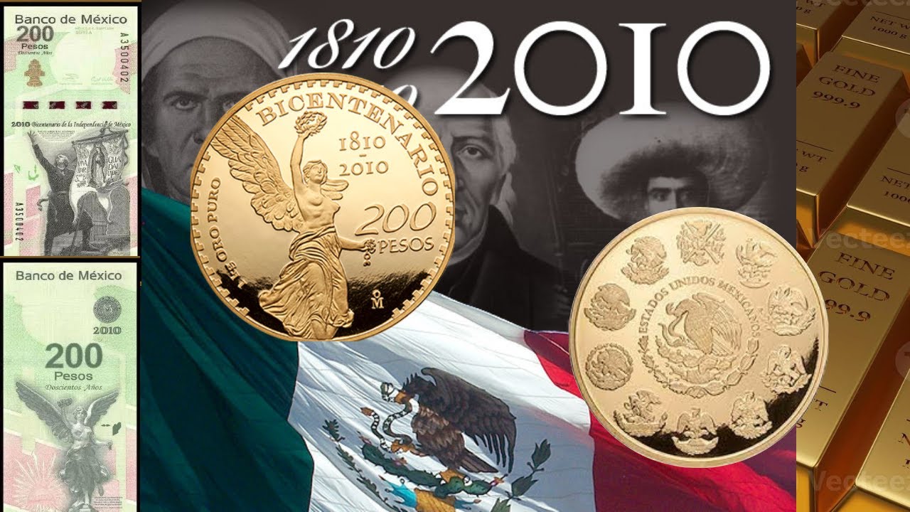 1 kg oro, moneda bicentenario del inicio de la independencia / 1 kilo ...