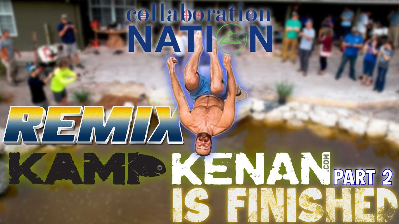 AWESOME REC POND REVEAL | Kamp Kenan Project is DONE - YouTube