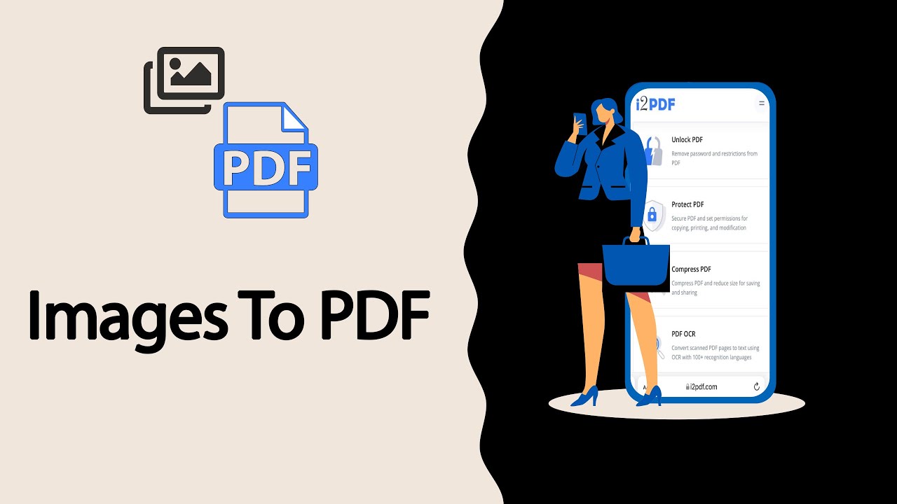 How to Convert Images to PDF - YouTube