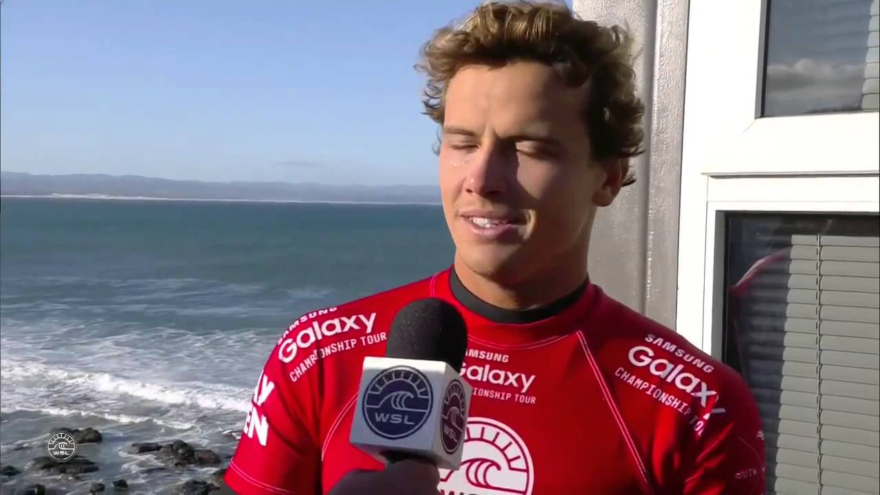 Julian Wilson Interview after Mick Fanning Shark Attack at Jay Bay ...
