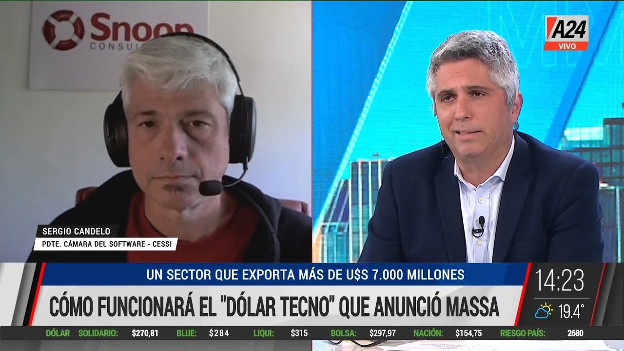 💻 CÓMO FUNCIONA EL "DÓLAR TECNO" 💻 I A24 - YouTube