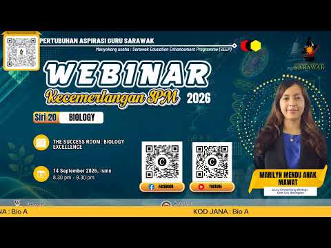 WEBINAR KECEMERLANGAN SPM 2026 SIRI 20 (BIOLOGY)
