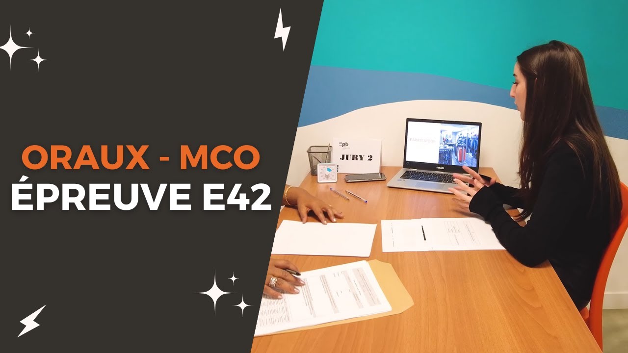 Épreuve E42 MCO, comment se passe l'oral ? - YouTube