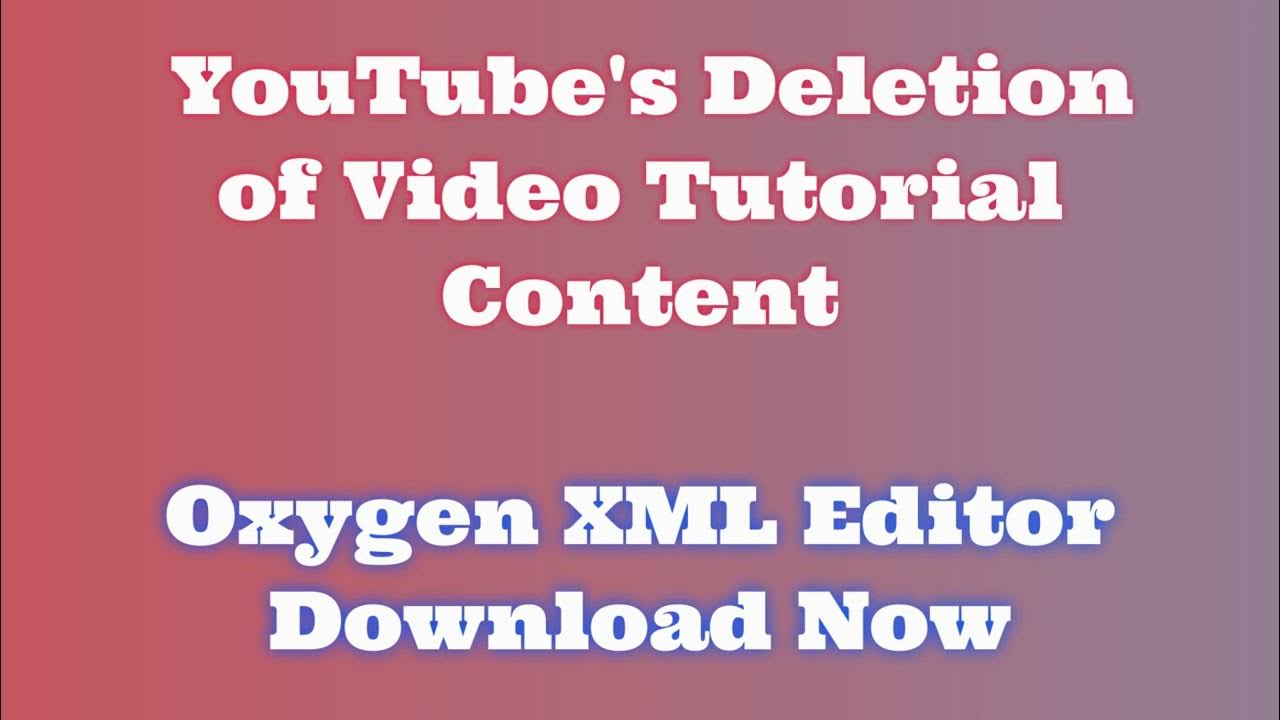 Installing Oxygen XML Editor on Windows 2024: Quick Setup - YouTube