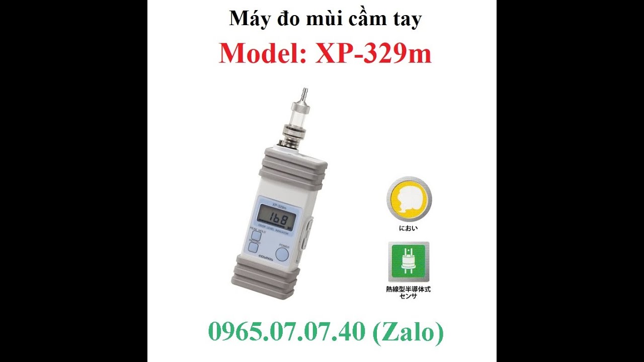 Giới thiệu máy đo mùi mini XP 329m Cosmos 0965070740 - YouTube