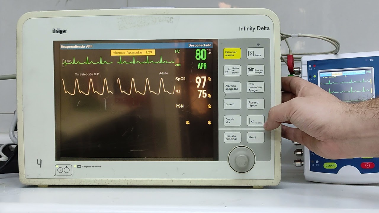Monitor Multiparametros Draguer Infinity Delta - YouTube