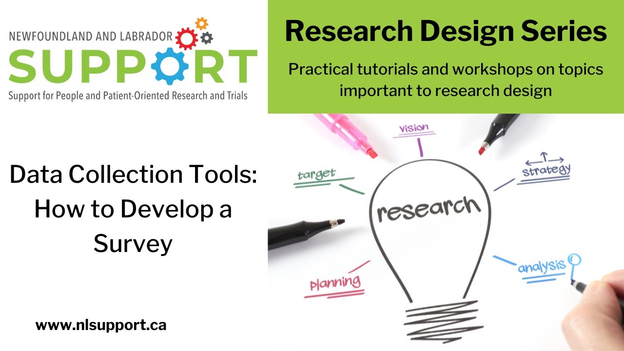 Data Collection Tools: How to Develop a Survey - YouTube