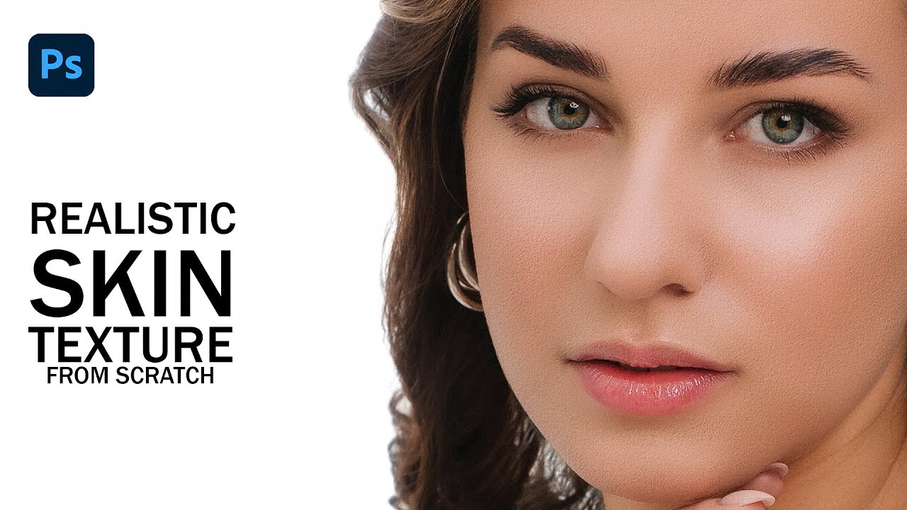 Create Realistic Skin Texture from Scratch in Photoshop - YouTube