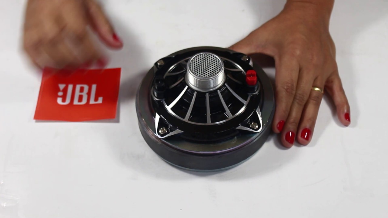 Driver Jbl Selenium D250 TRIO 200 Rms 8 Ohms Fenólico - YouTube