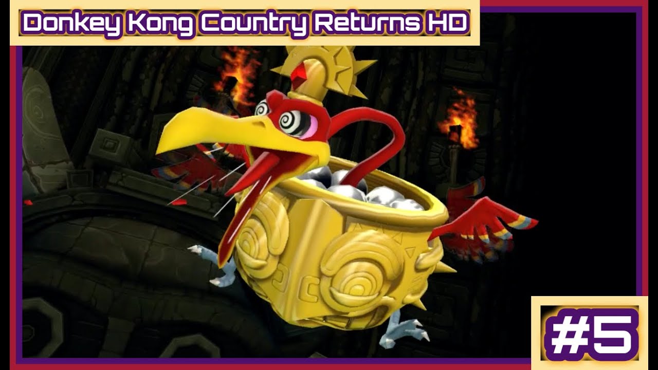 Donkey Kong Country Returns HD - Part 5: Egad's My Roost is Ruined ...