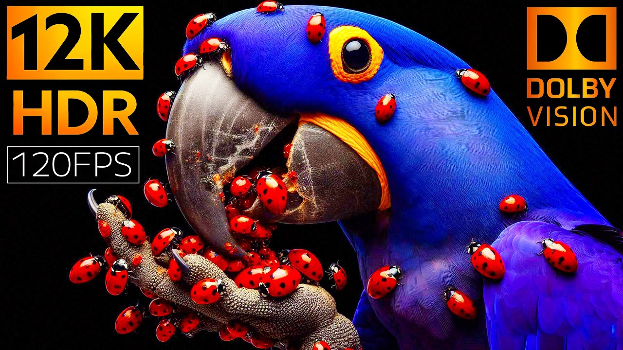 12K HDR Video 120FPS OLED DEMO - Dolby Vision - YouTube