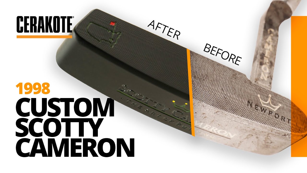 Custom Cerakote Scotty Cameron Newport Putter - YouTube