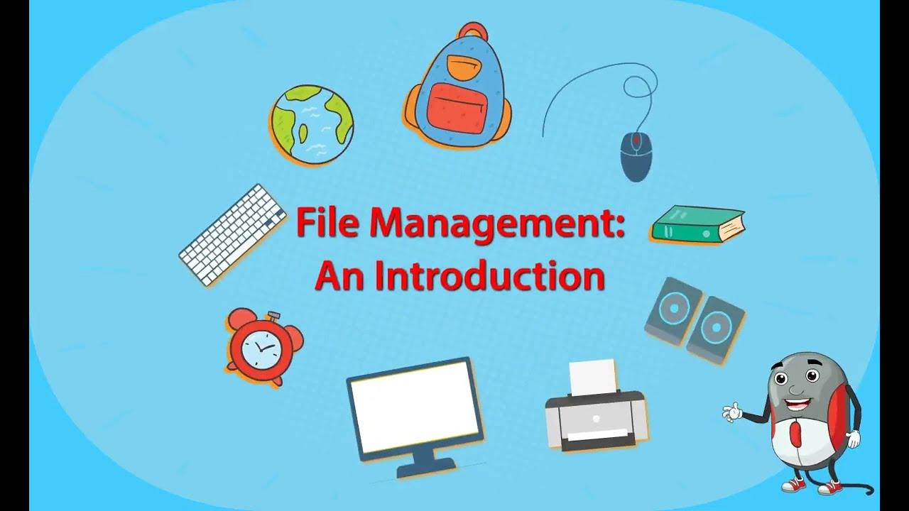computer Class 2 Chapter 7 | File Management : An Introduction | kids ...