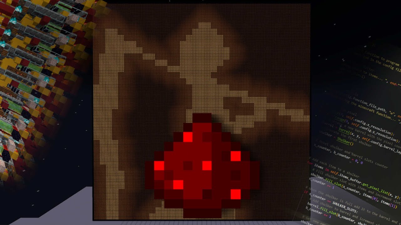 Bad Apple!! but it's Minecraft redstone - YouTube