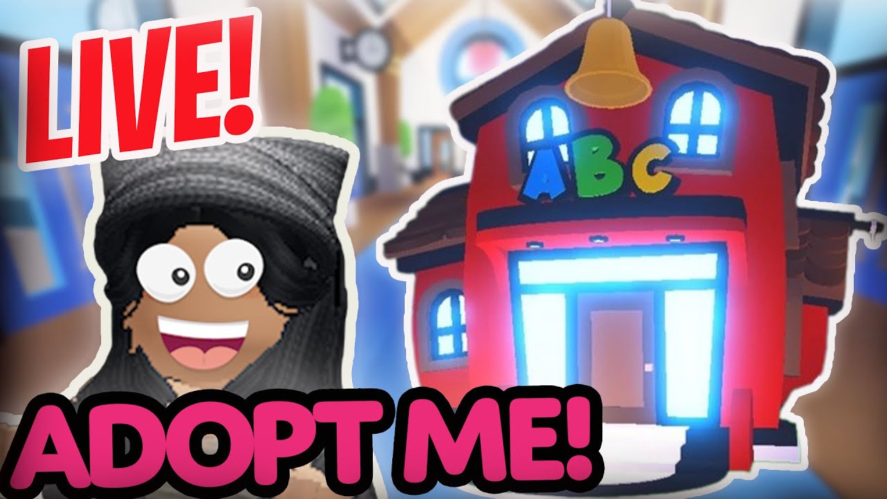 Roblox Adopt me Update SCHOOL BUILD! - YouTube